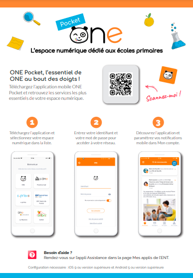 Les supports sur ONE Pocket – ONE